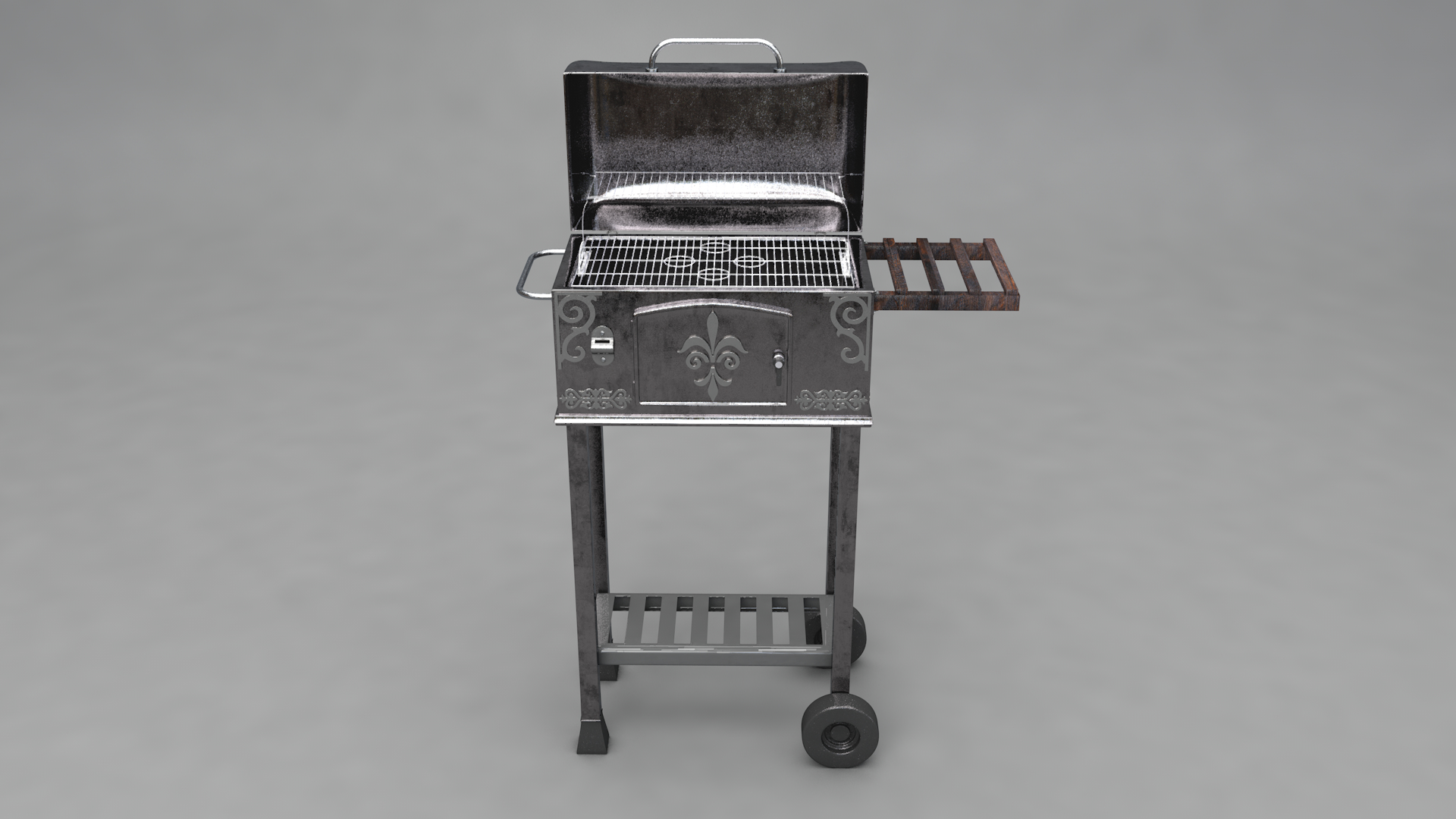 Realistic Grill 3D Model - TurboSquid 1543420