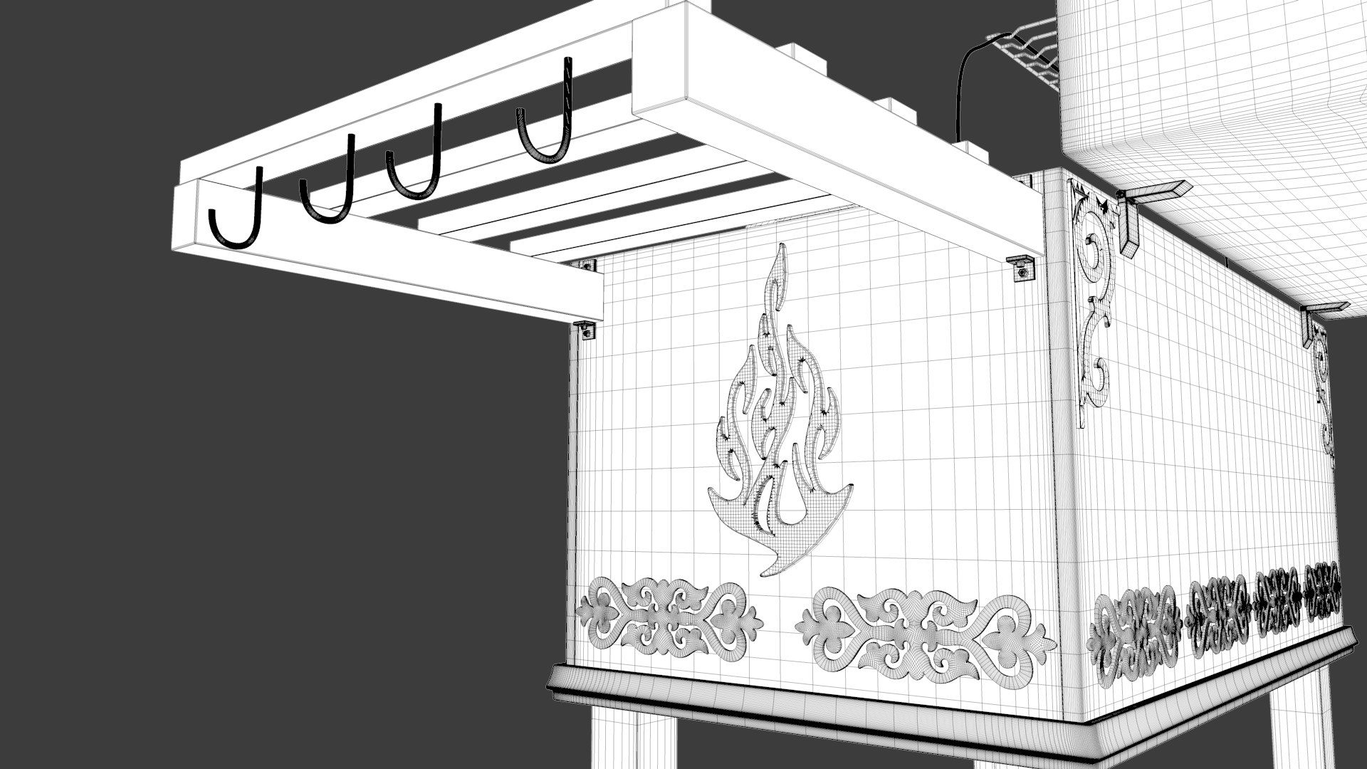 Realistic Grill 3D Model - TurboSquid 1543420