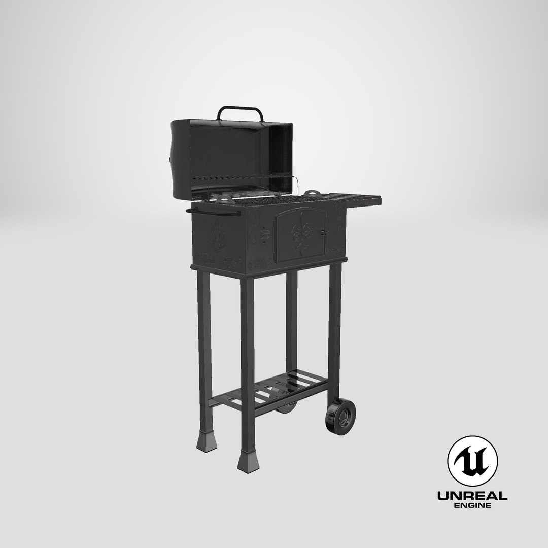 Realistic Grill 3D Model - TurboSquid 1543420