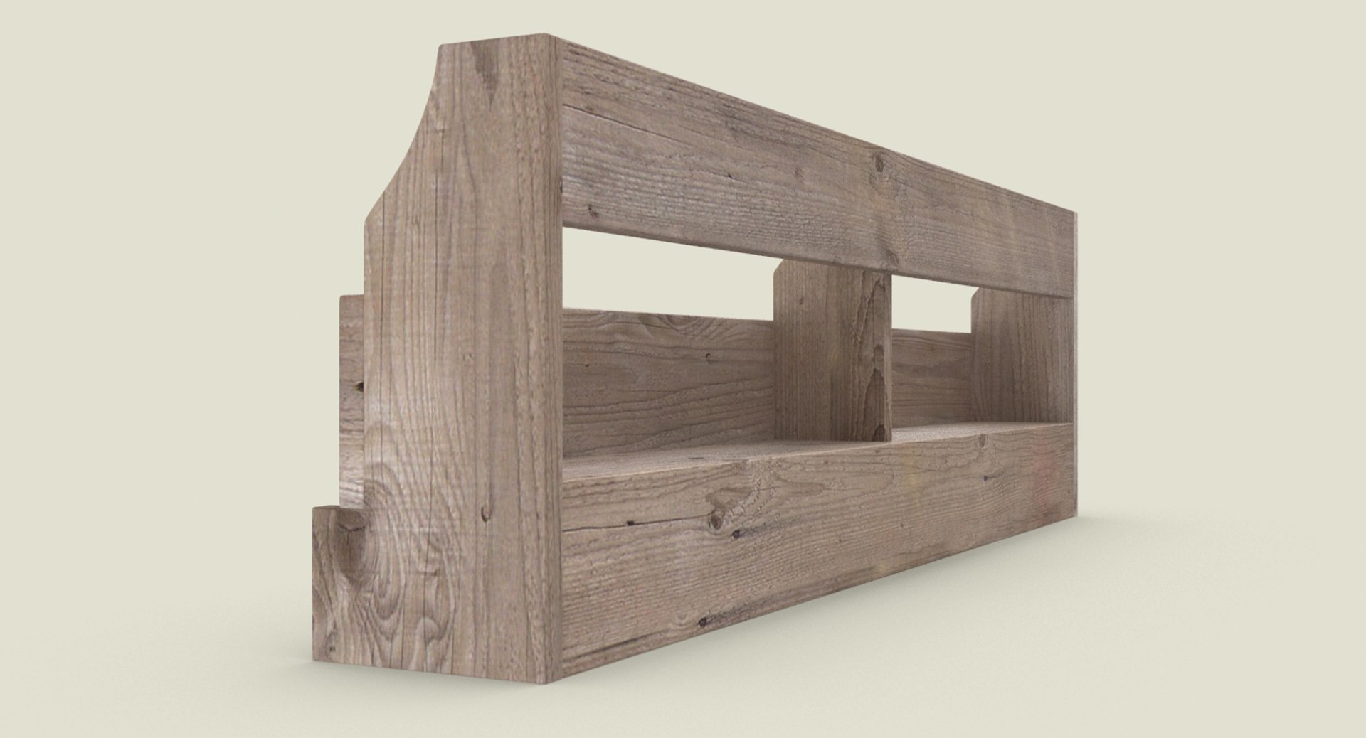 Wall Wine Rack 02 3D Model - TurboSquid 1312732