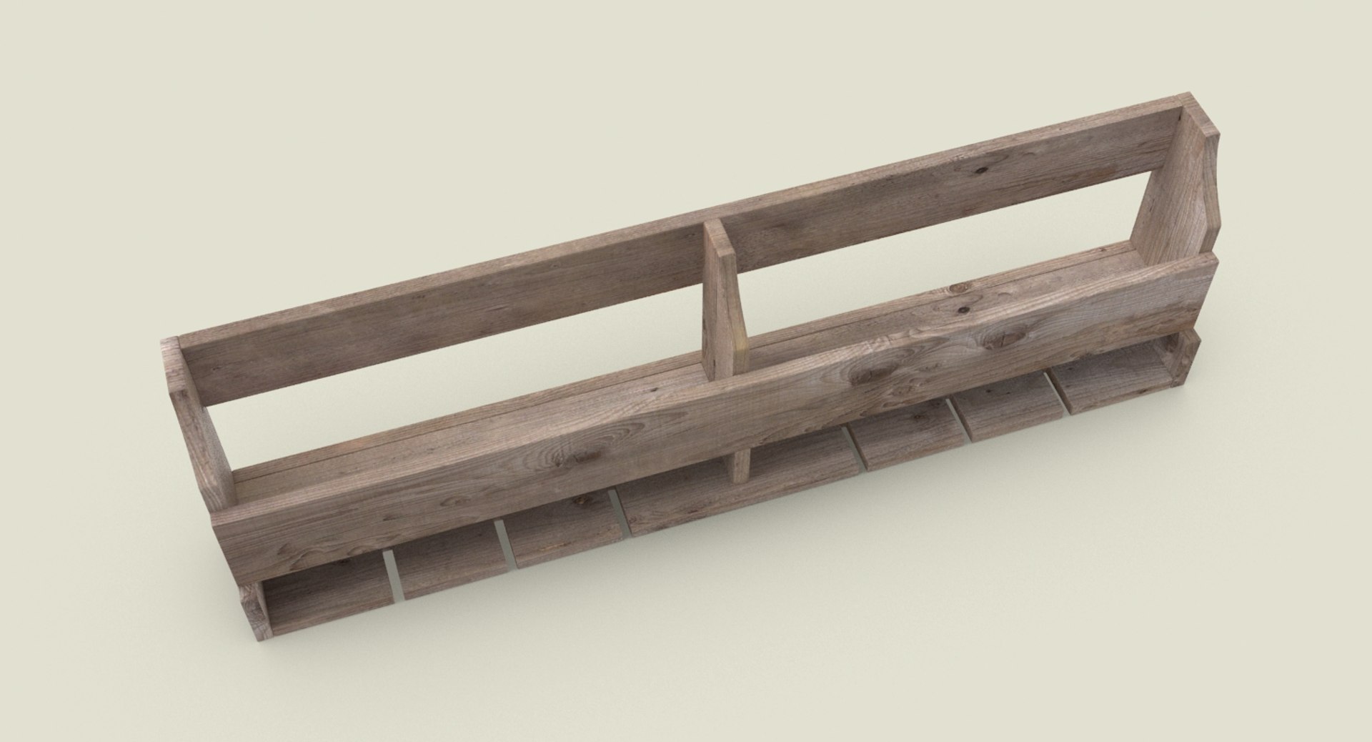 Wall Wine Rack 02 3D Model - TurboSquid 1312732