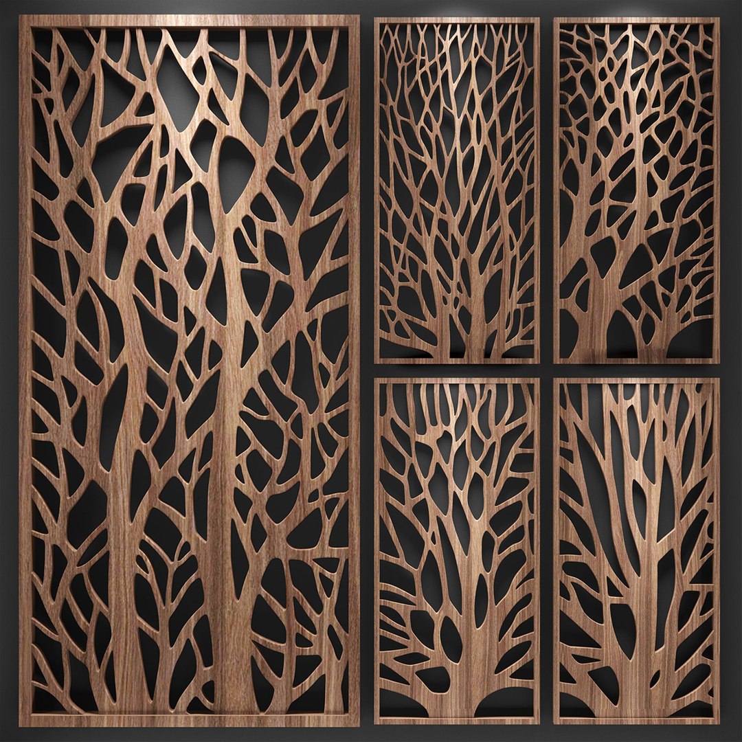 Decorative Partitions Pattern 3D - TurboSquid 1351458