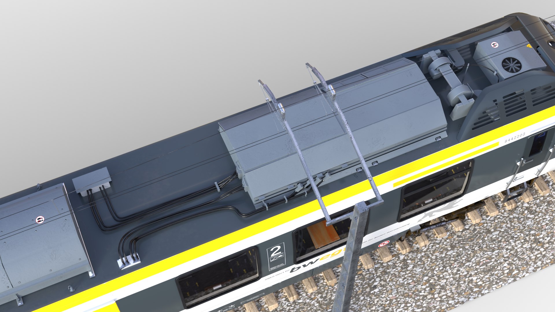 3D Bombardier Talent Train Sweg Rigged - TurboSquid 2053993