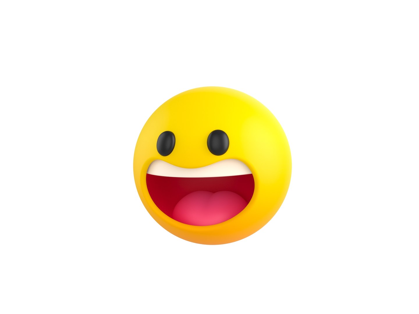 Symbol021 Laughing Face 3D model - TurboSquid 2062973