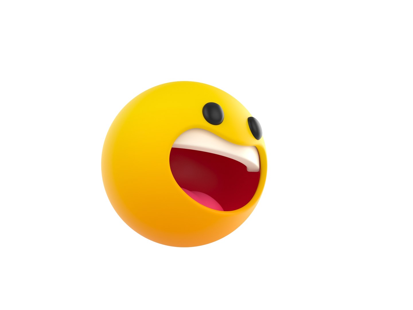 Symbol021 Laughing Face 3D Model - TurboSquid 2062973