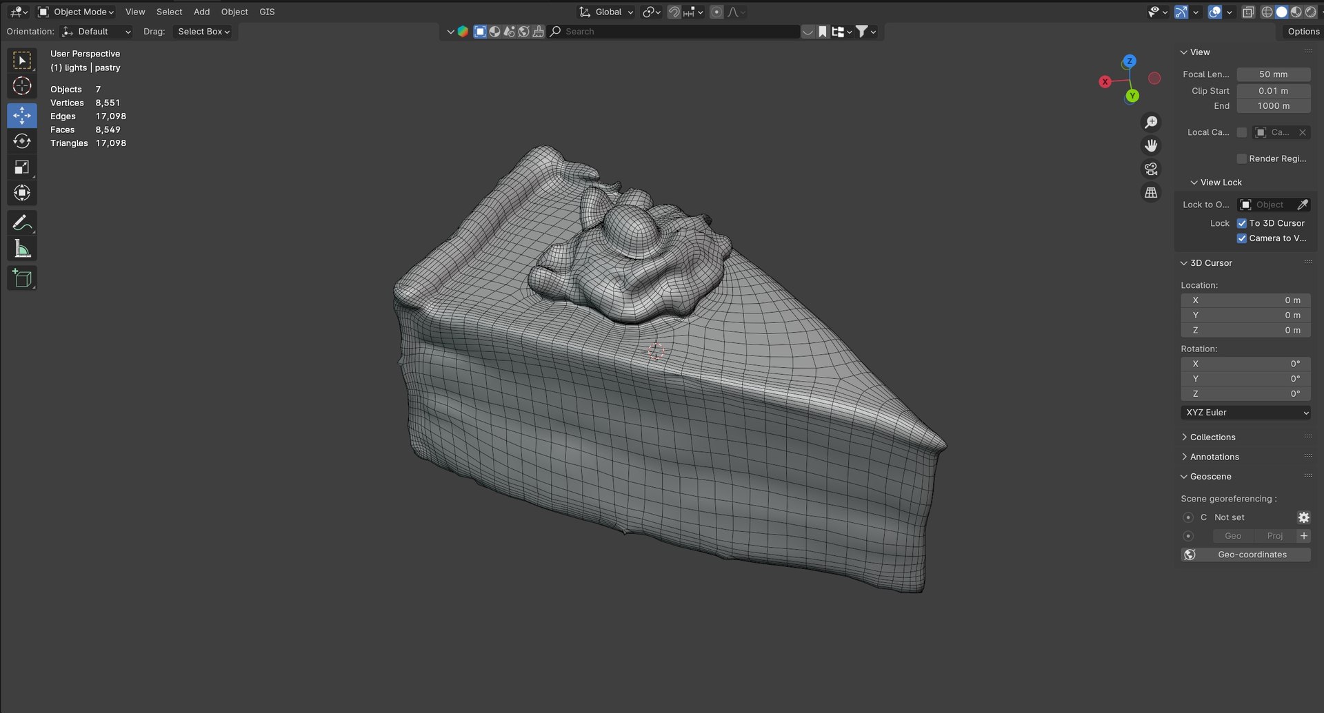 3D Pastry Cake Collection - TurboSquid 2378708