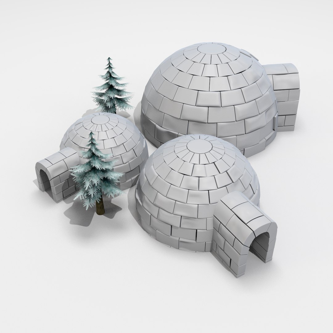 Arena Houses 3d Model