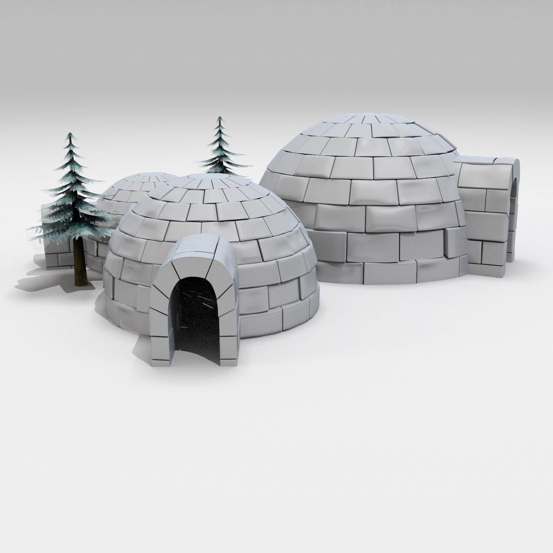 Arena Houses 3d Model