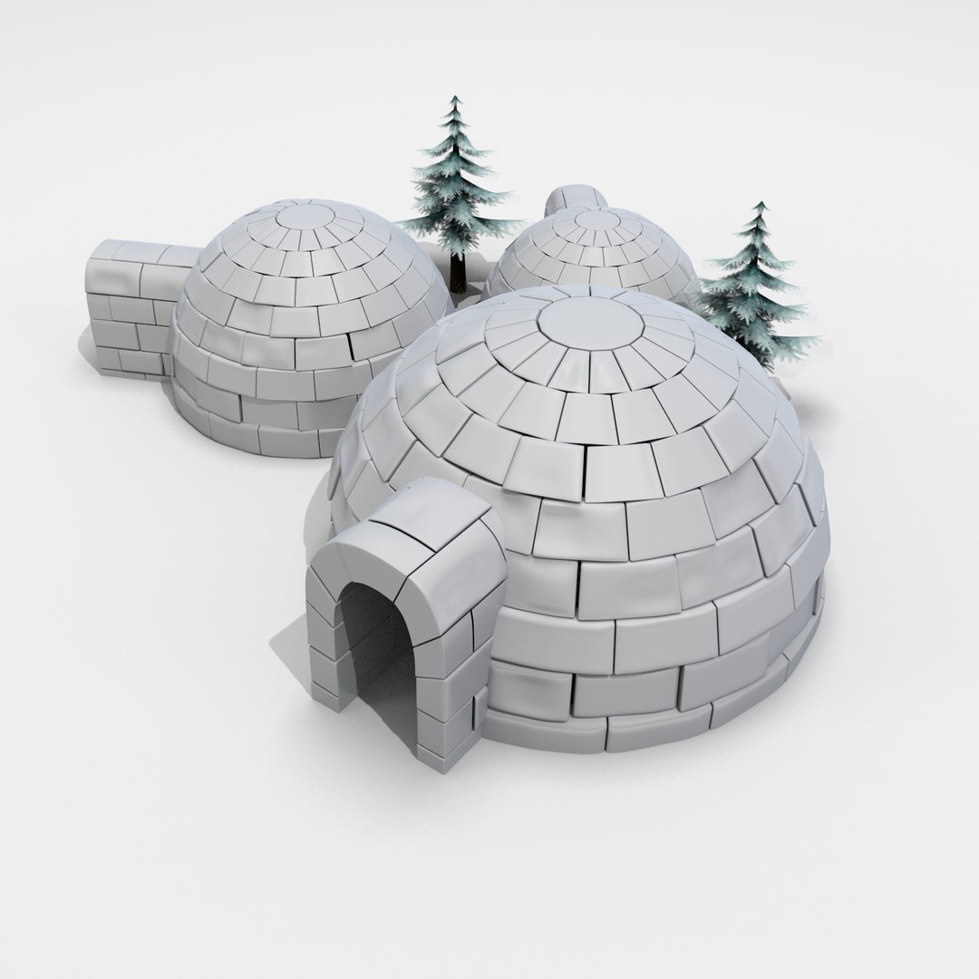 Arena Houses 3d Model