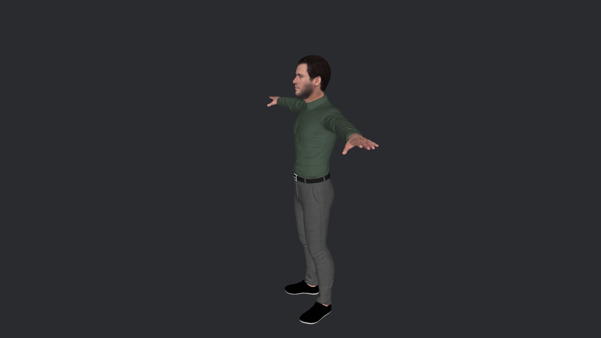 Chris Hemsworth Hyper Realistic Full Body Fully Rigged Character 3D ...