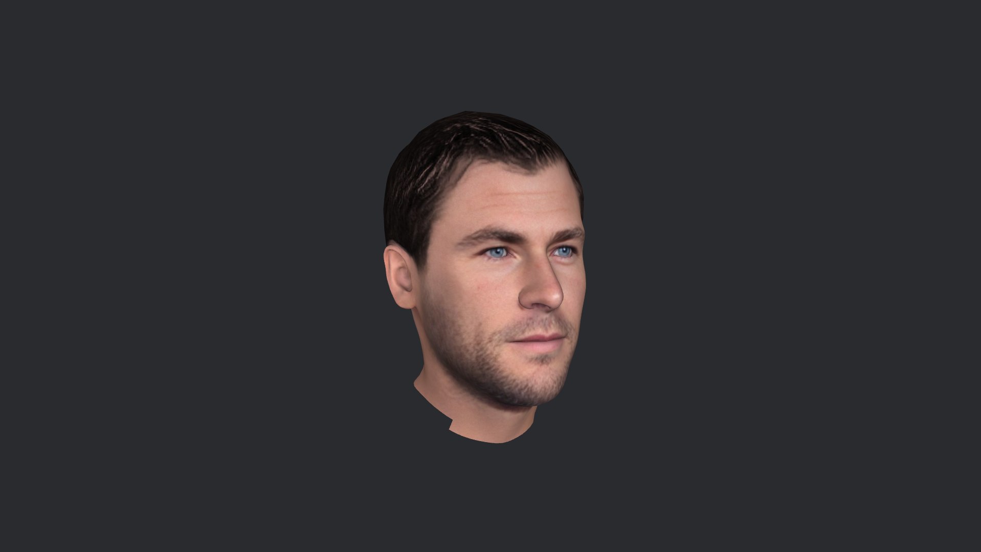 Chris Hemsworth Hyper Realistic Full Body Fully Rigged Character 3D ...