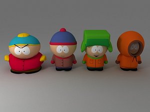 3D South Park Models - Browse & Download Formats - TurboSquid