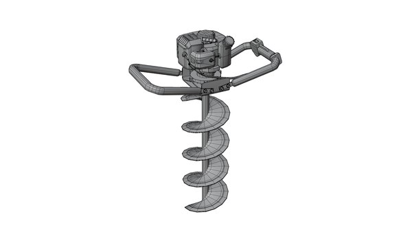 3D Earth Auger - TurboSquid 1866894