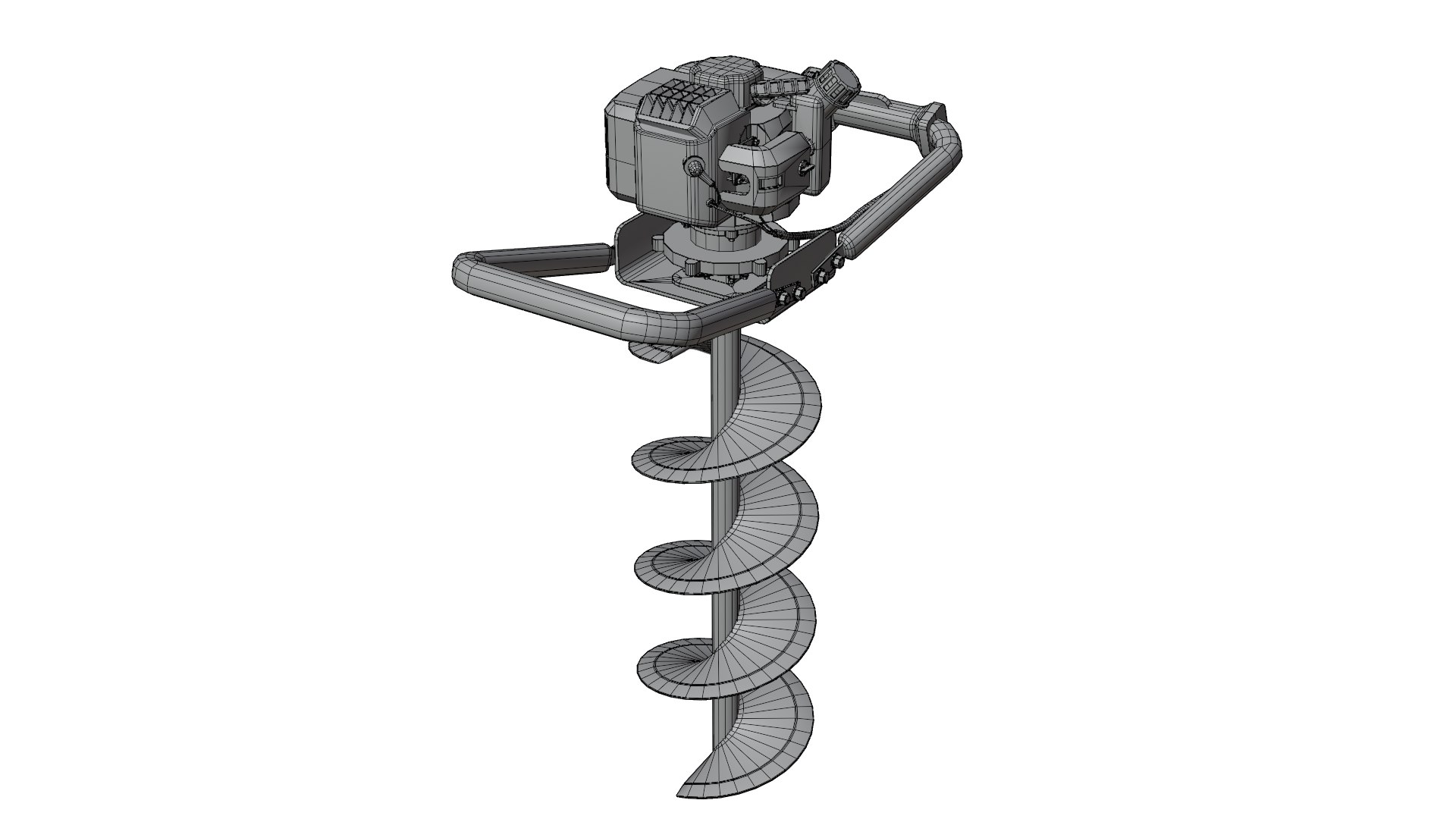 3D Earth Auger - TurboSquid 1866894