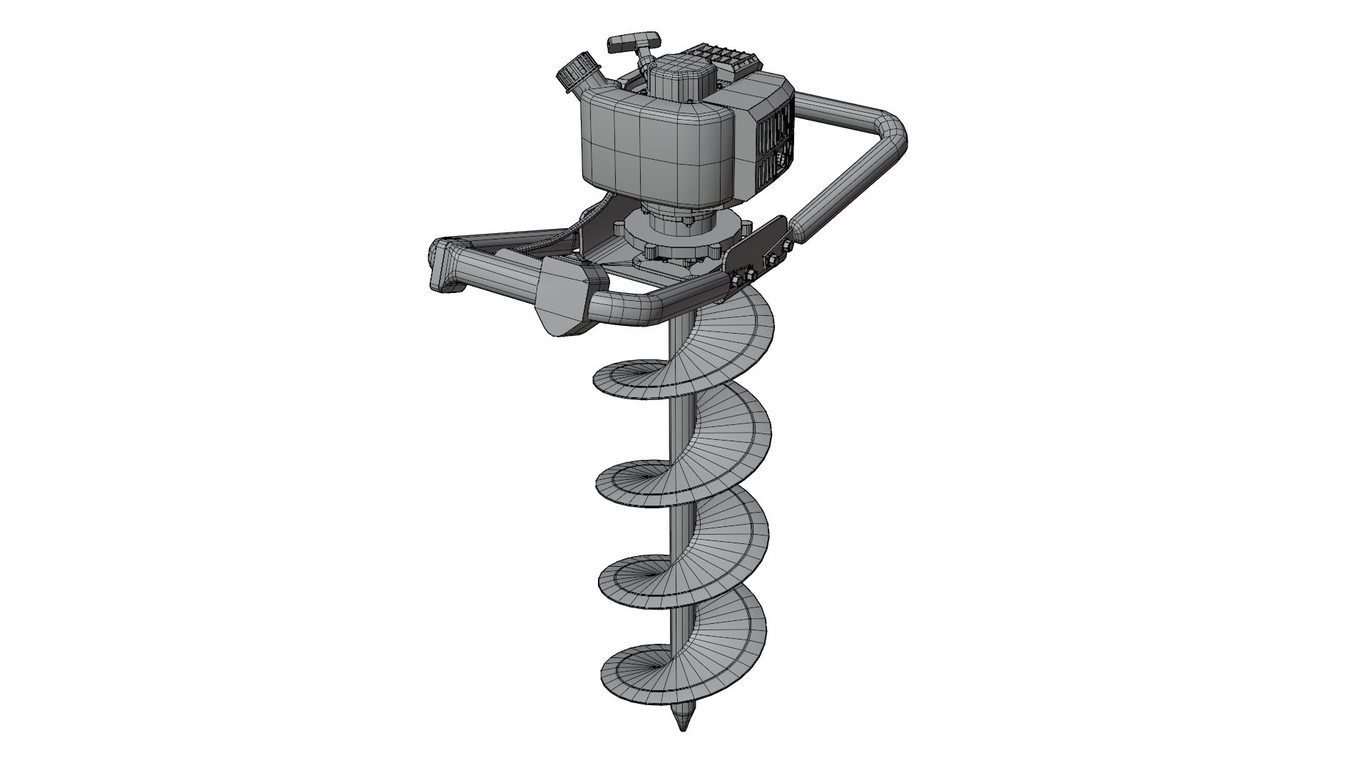 3D Earth Auger - TurboSquid 1866894