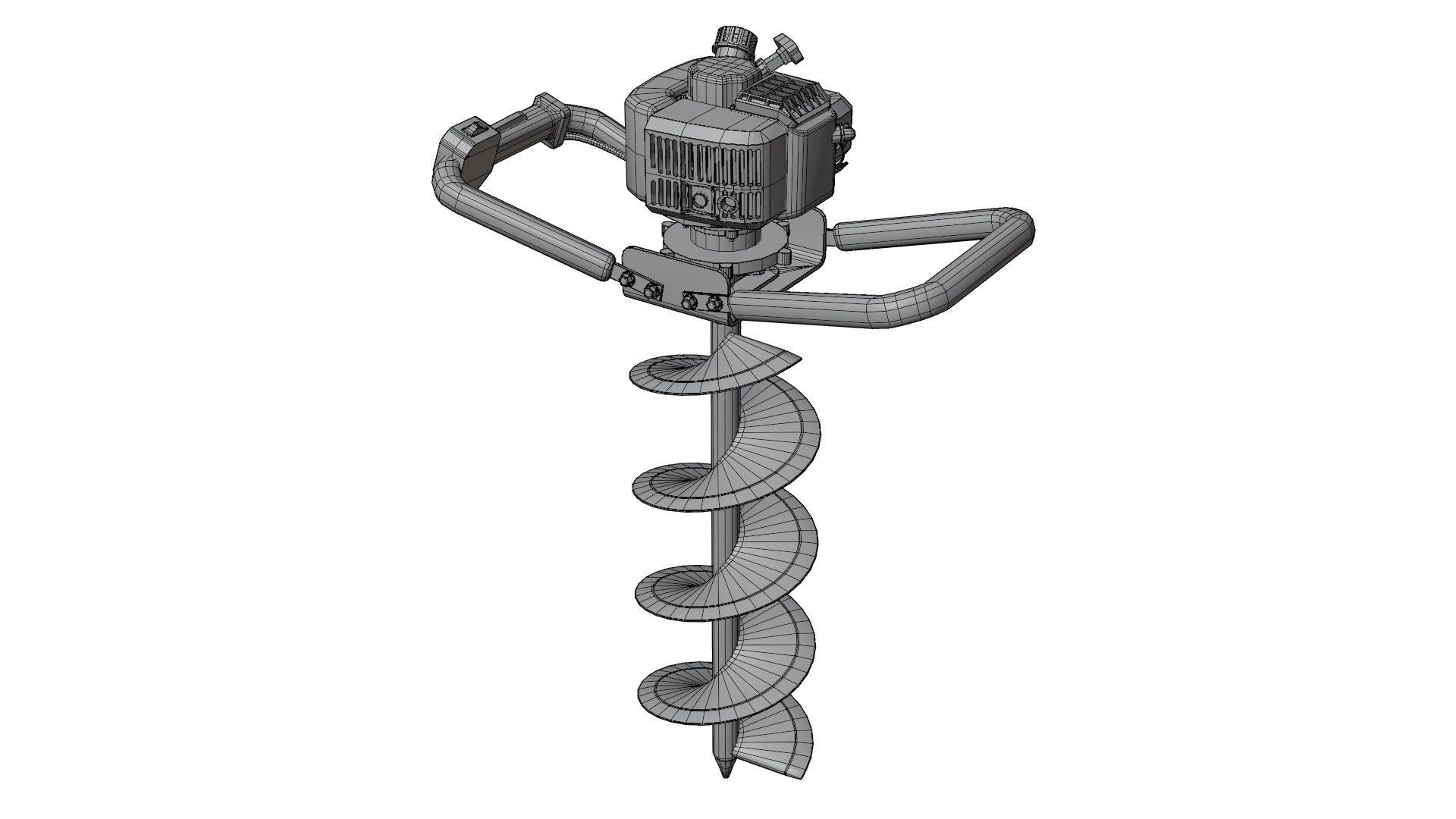 3D Earth Auger - TurboSquid 1866894