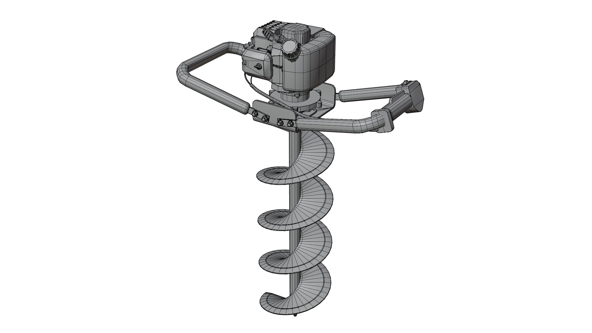 3D Earth Auger - TurboSquid 1866894
