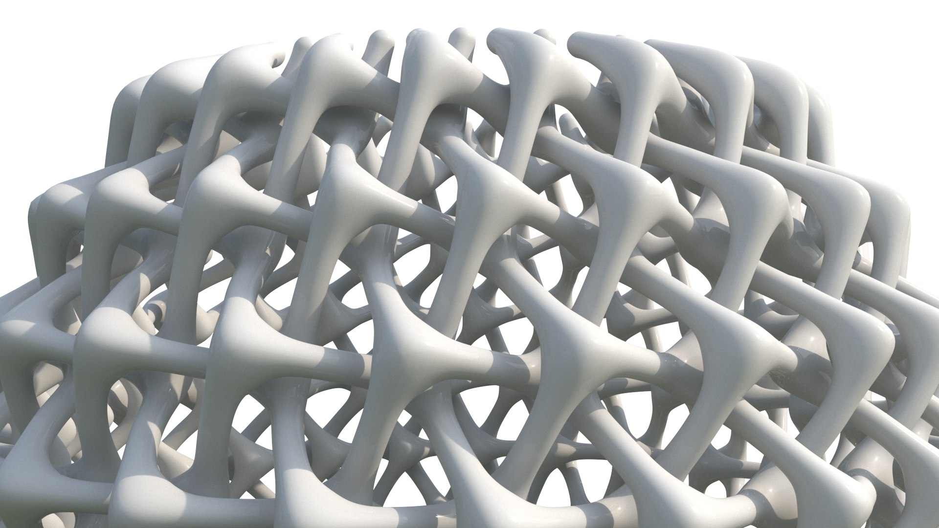 Weaving SciFi Structure 3D Model - TurboSquid 2226582