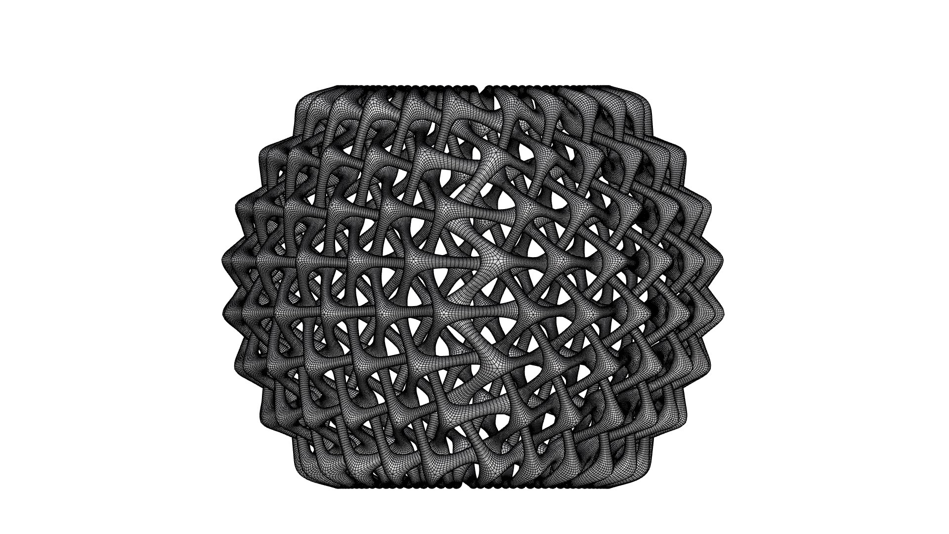 Weaving SciFi Structure 3D Model - TurboSquid 2226582