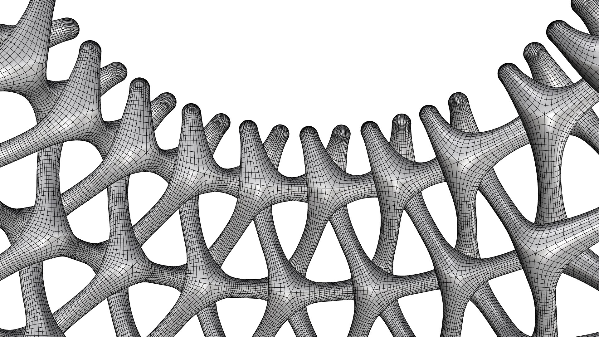 Weaving SciFi Structure 3D Model - TurboSquid 2226582