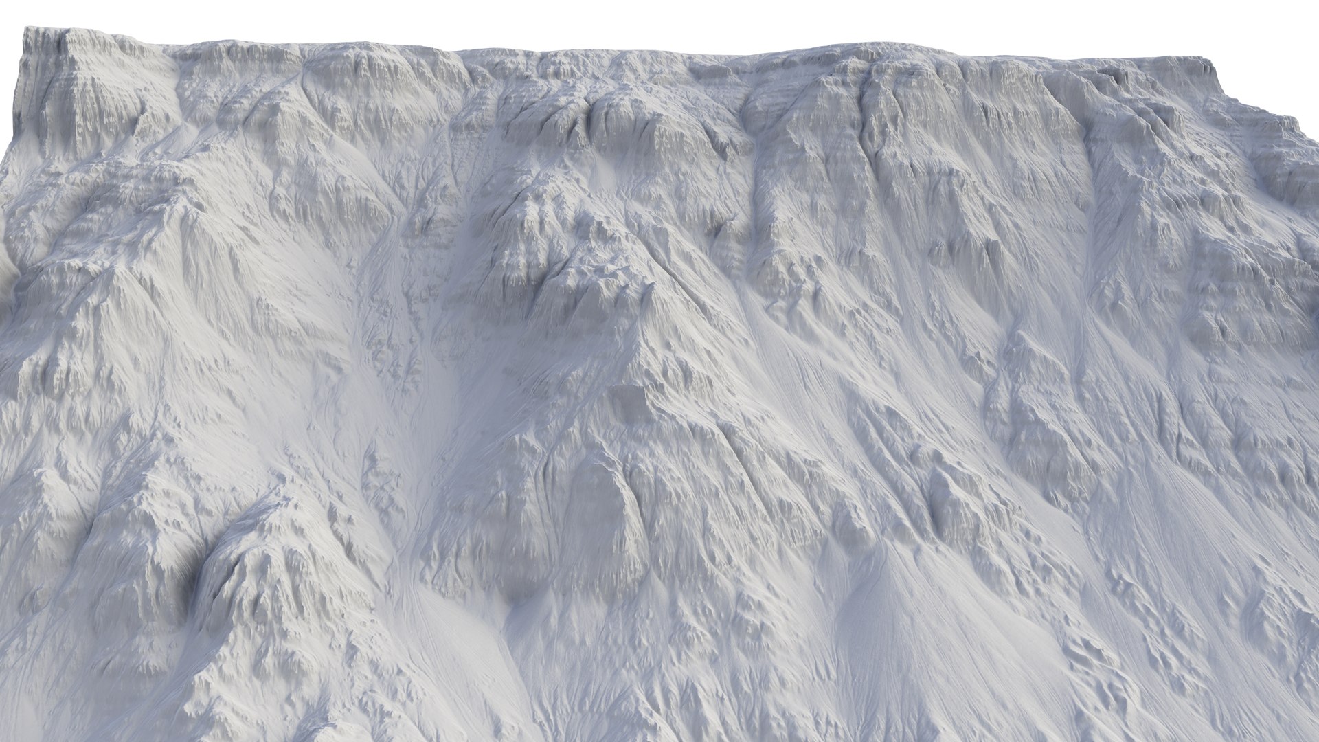 Rugged Slope Model - TurboSquid 2148546