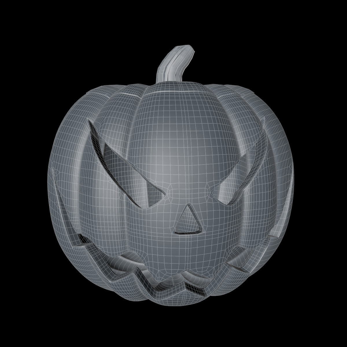 halloween pumpkin 3d model