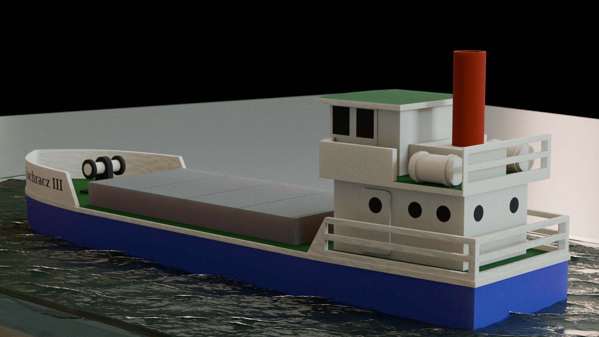 3D Model Kpt Czochracz Toy Ship Col - TurboSquid 2317164