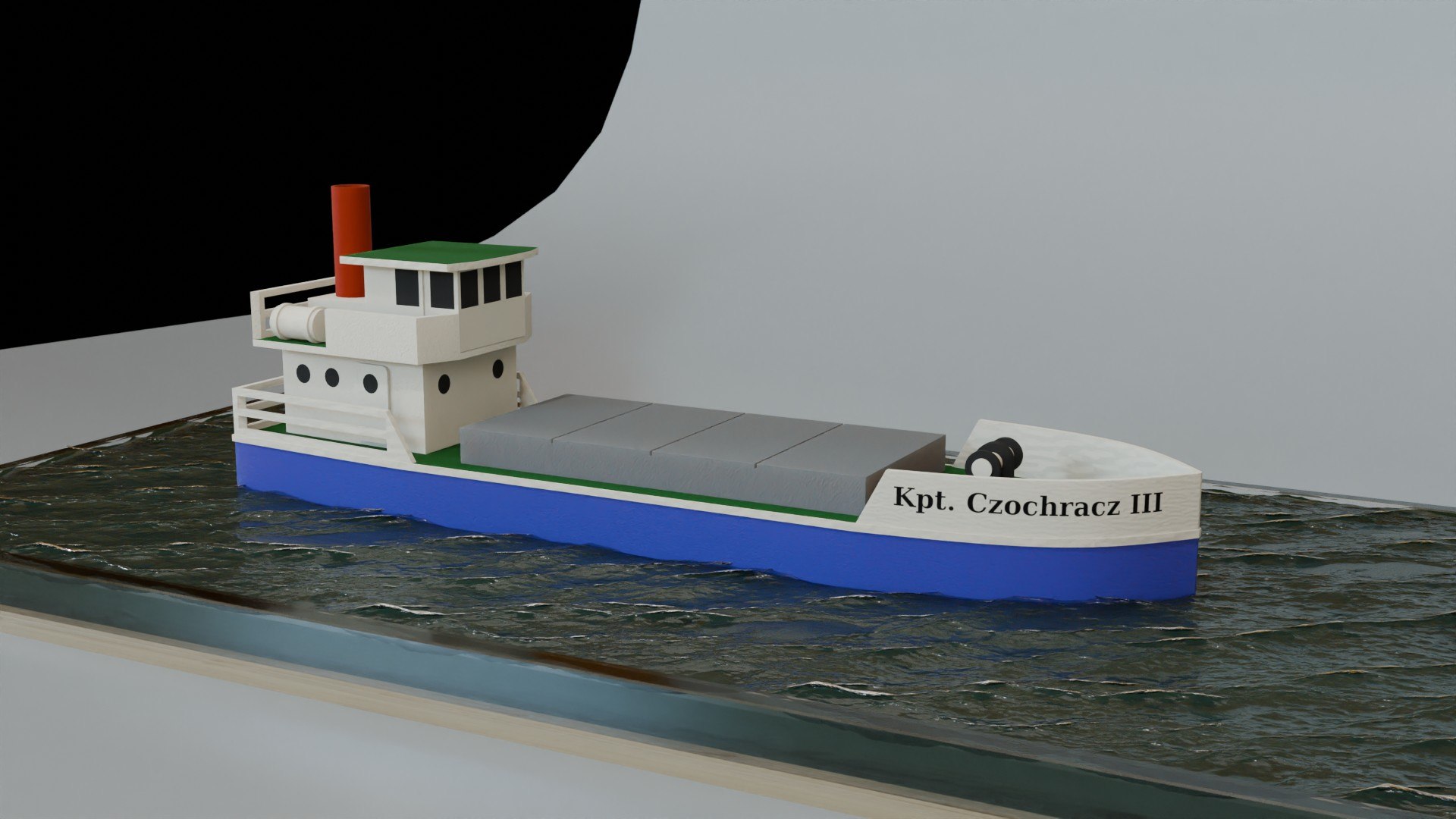 3D Model Kpt Czochracz Toy Ship Col - TurboSquid 2317164