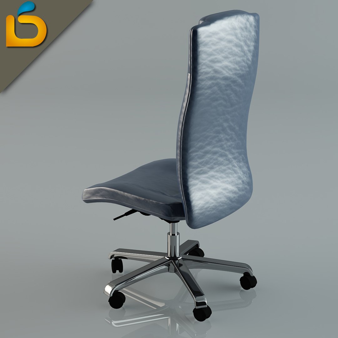 3d model desktop chair