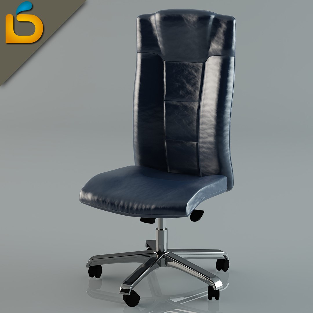3d model desktop chair
