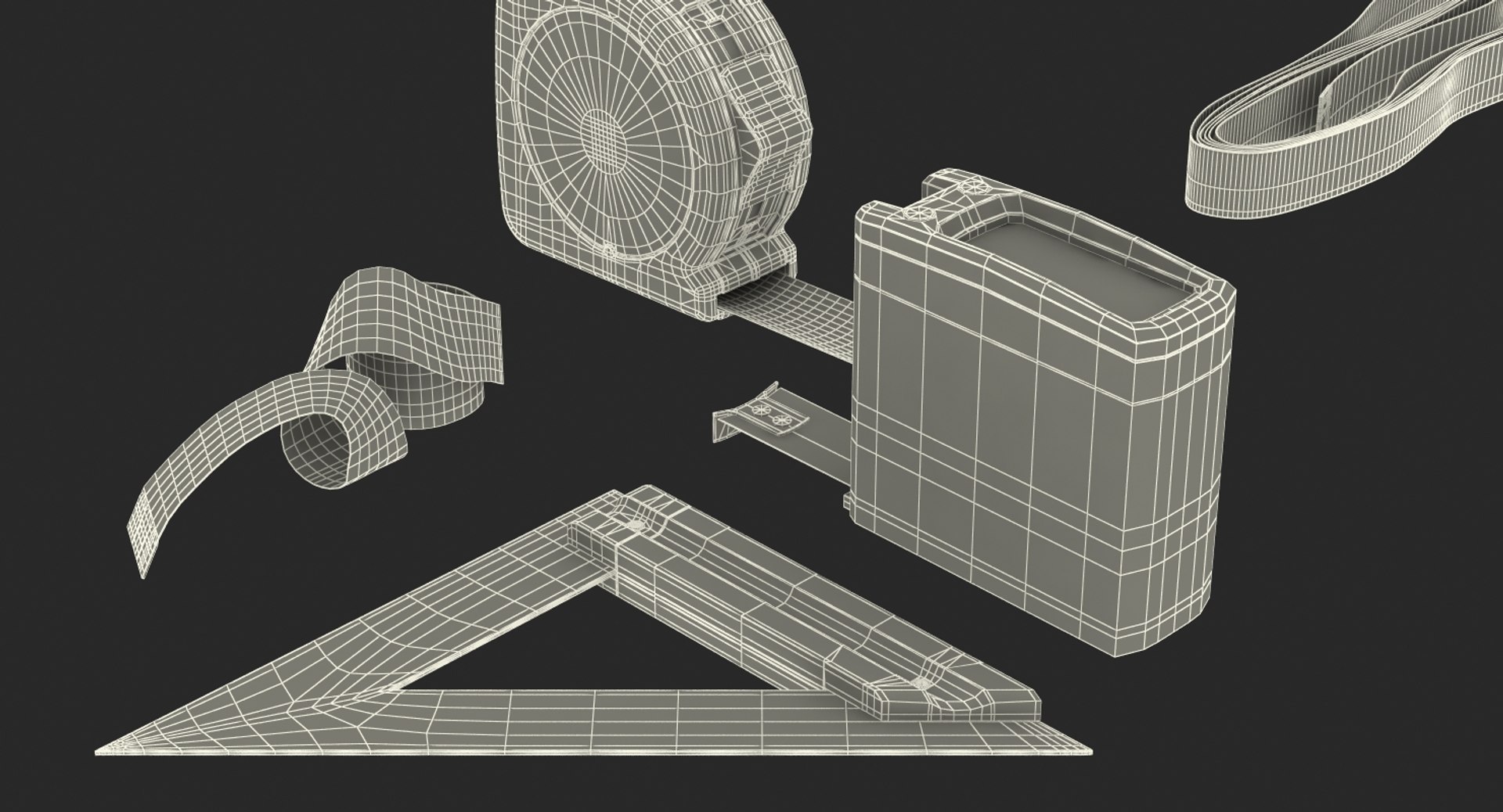 3D measure tools 3 model - TurboSquid 1190472
