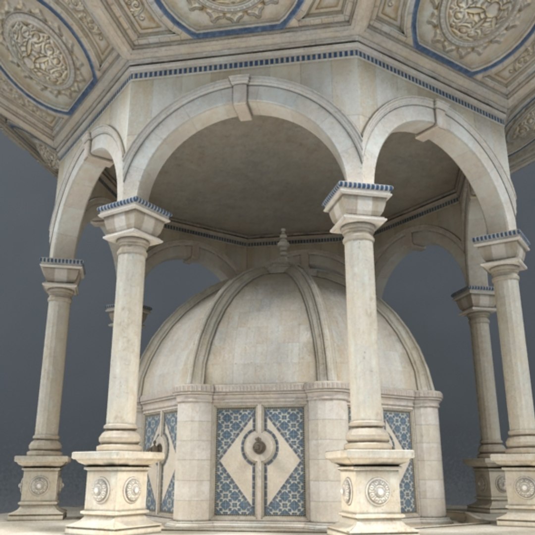 3d Marrakesh Dome Model