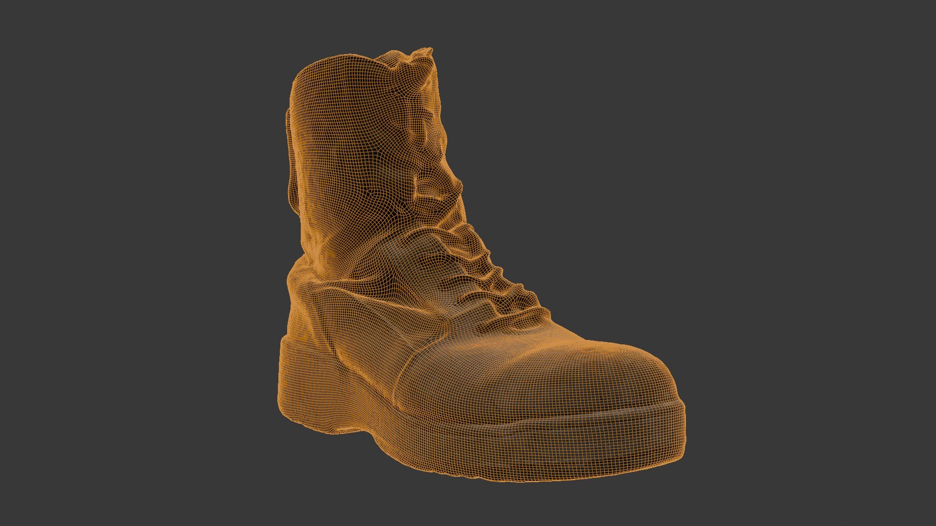 Black Tactical Combat Boot 3D Scan 3D - TurboSquid 2400558
