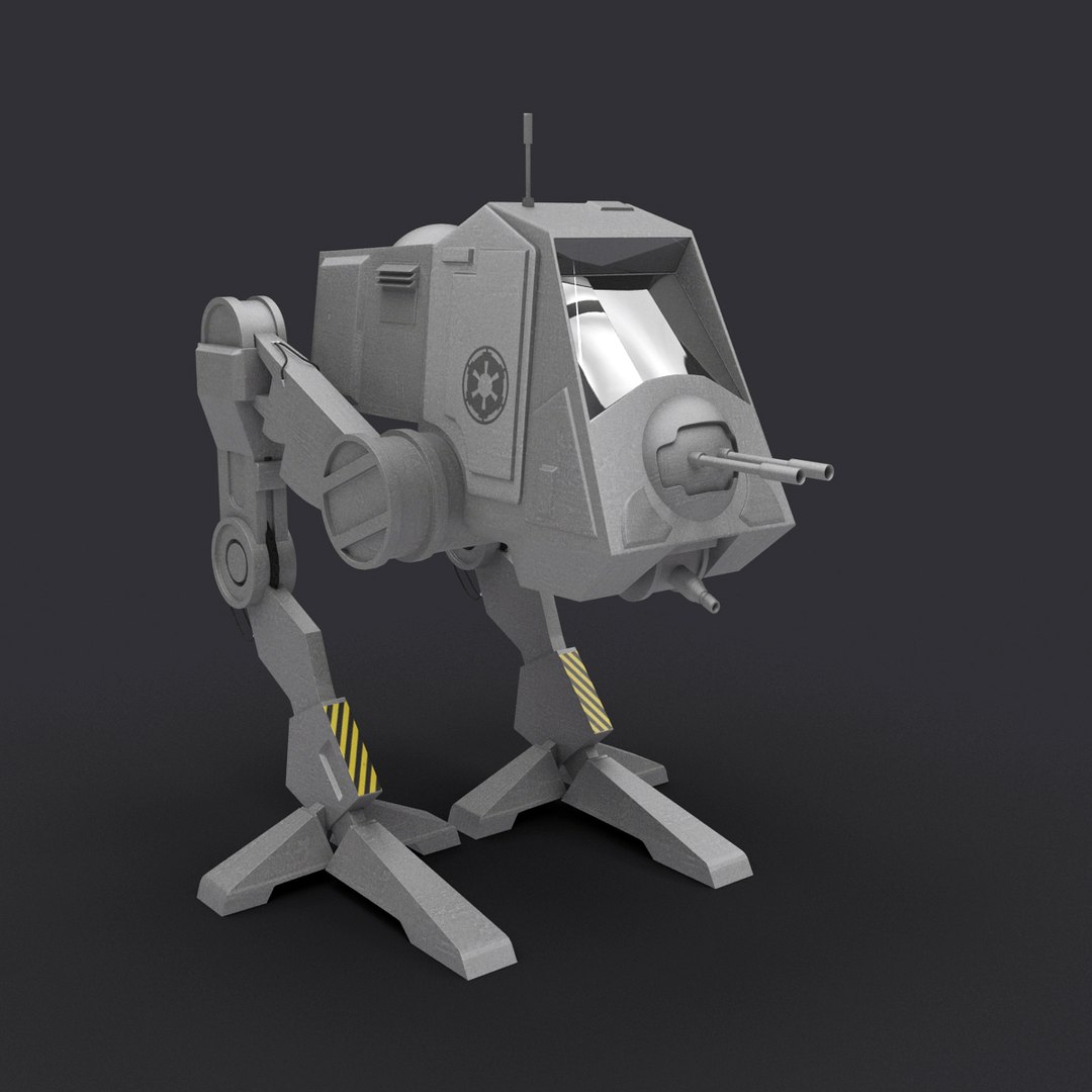 3d Model Of At-pt Walker