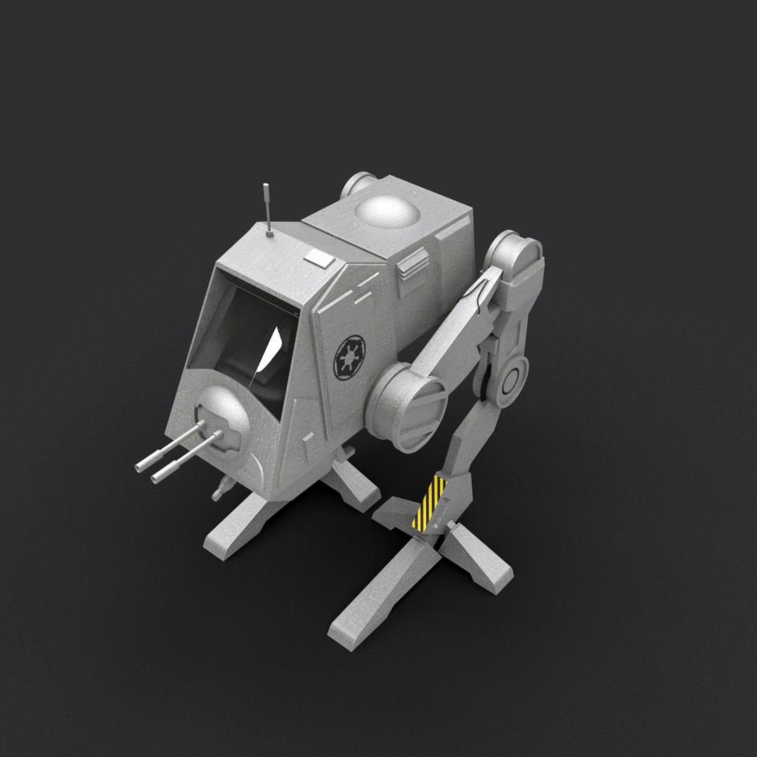 3d Model Of At-pt Walker