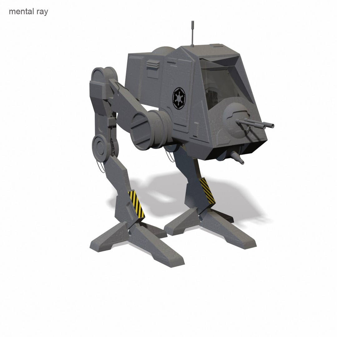 3d Model Of At-pt Walker