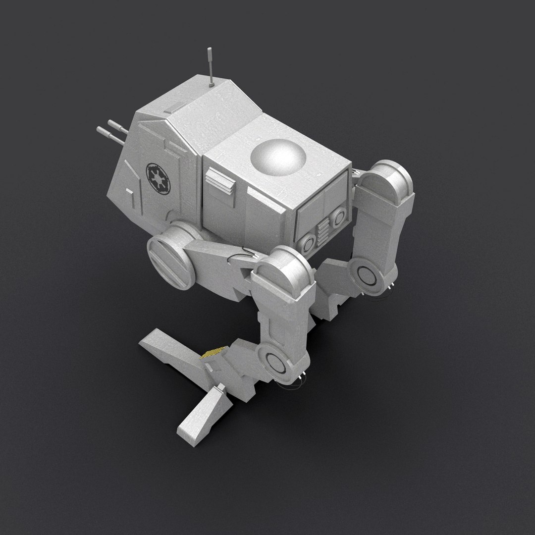 3d Model Of At-pt Walker