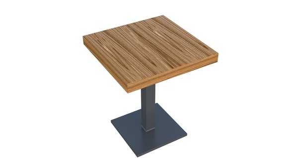 Table cafe 3D model - TurboSquid 1669538