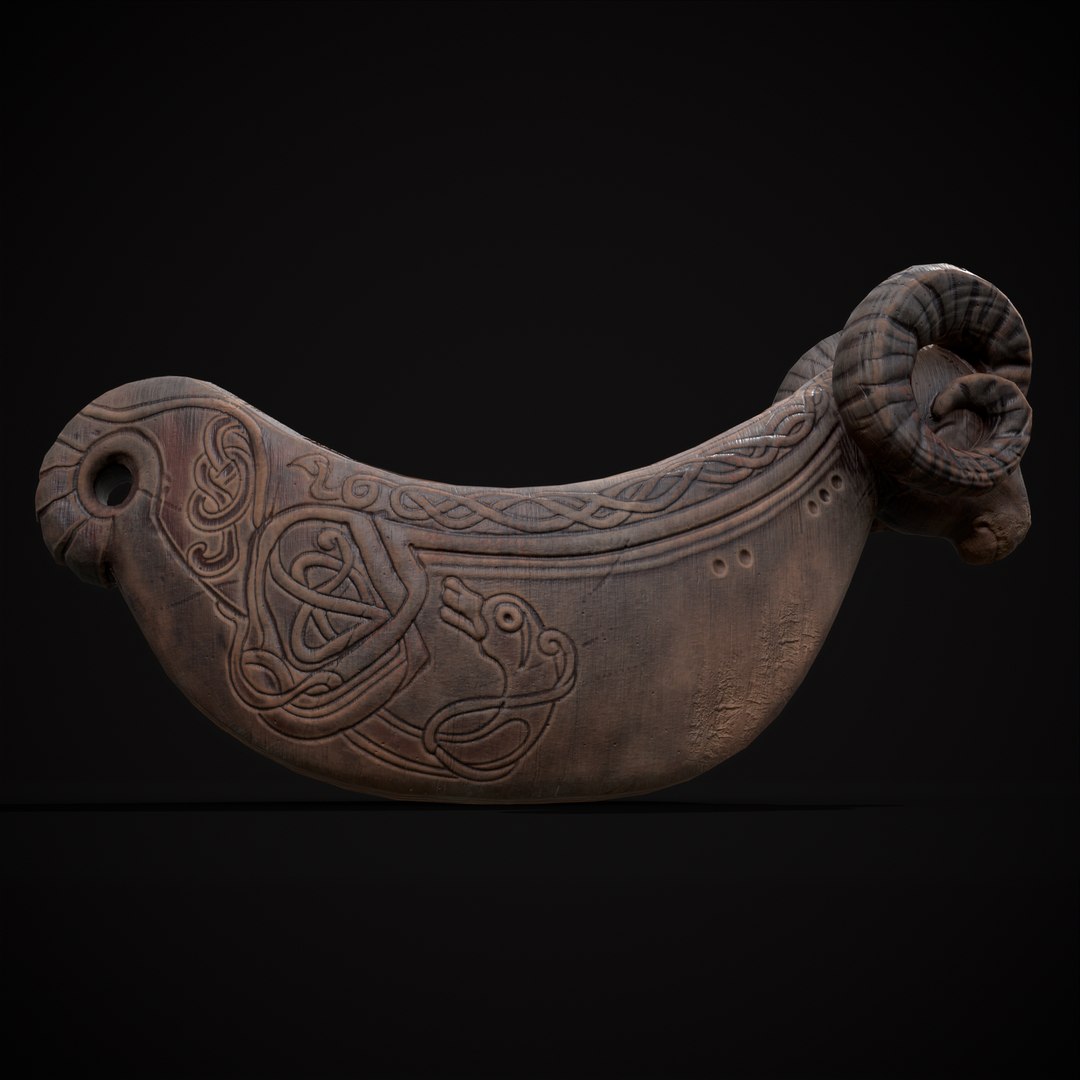 Ram Drinking Vessel 3D model - TurboSquid 2092273