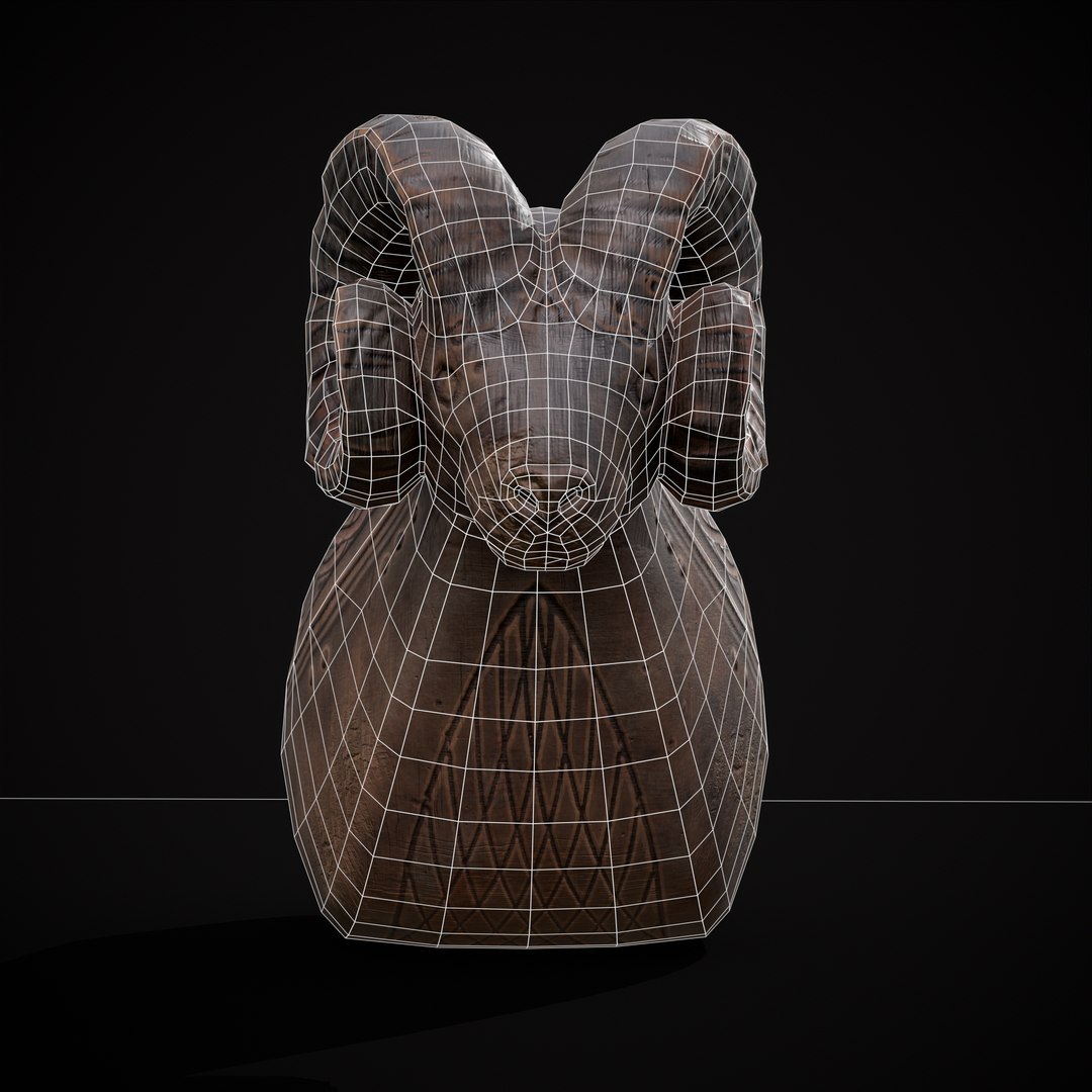 Ram Drinking Vessel 3D model - TurboSquid 2092273