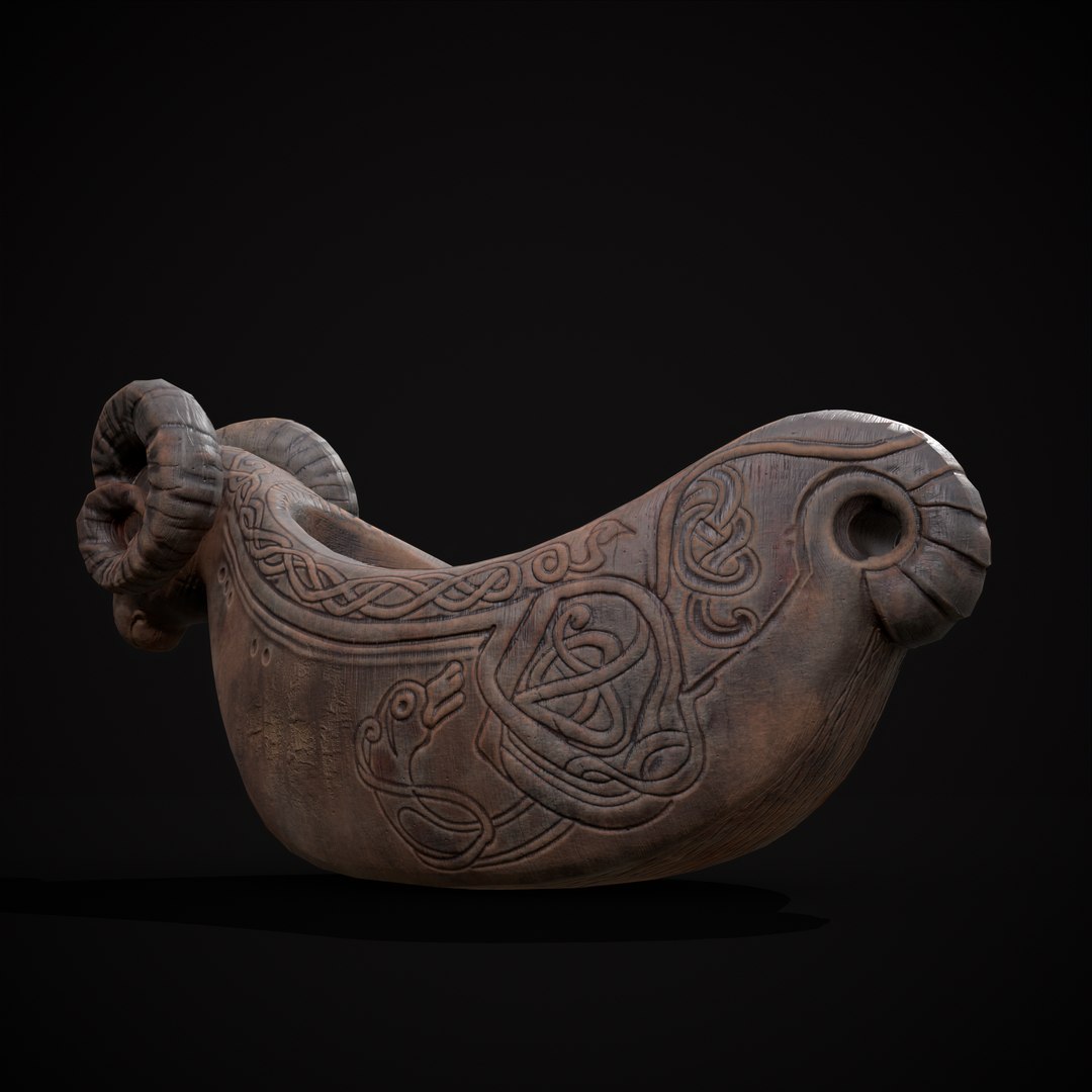 Ram Drinking Vessel 3D model - TurboSquid 2092273