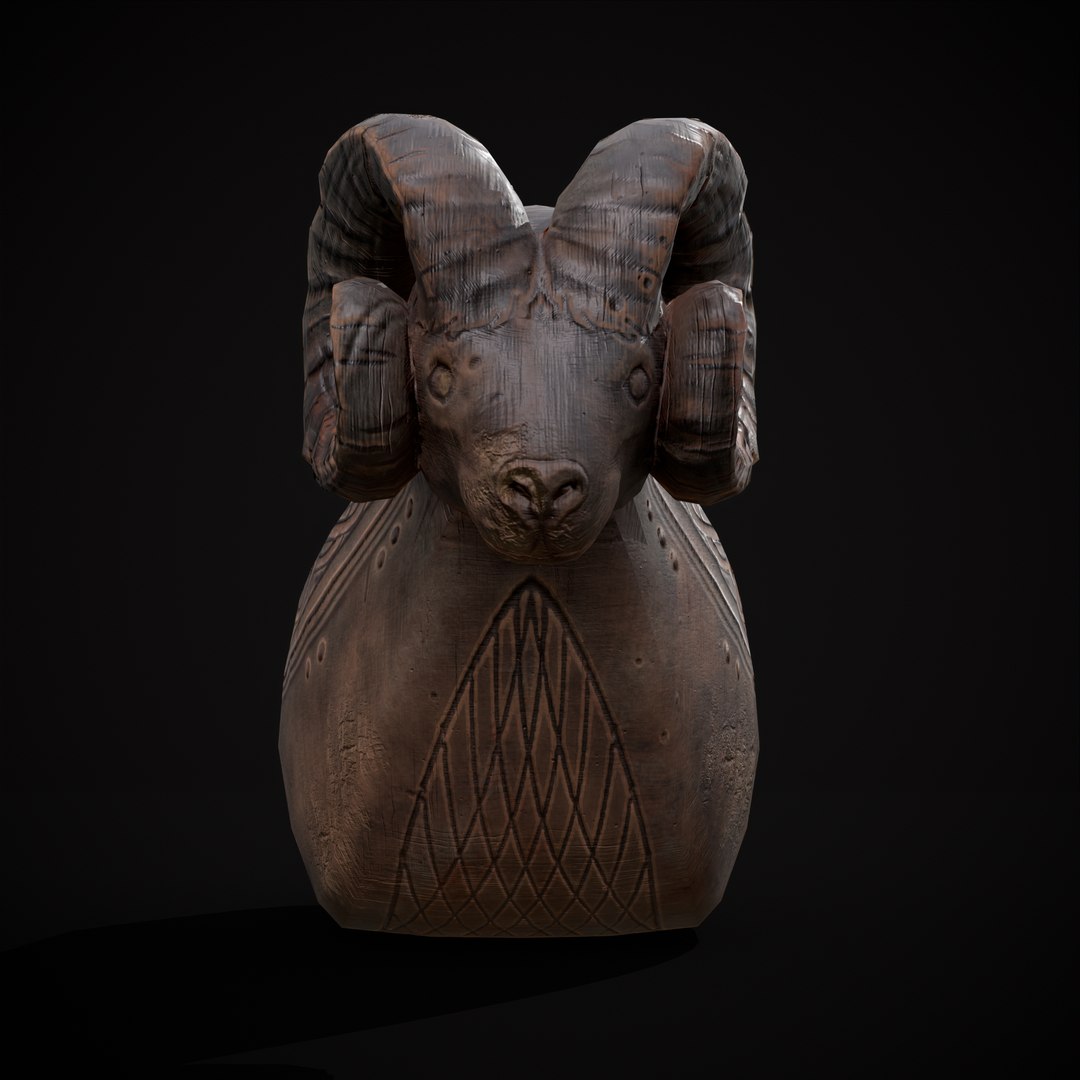 Ram Drinking Vessel 3D model - TurboSquid 2092273
