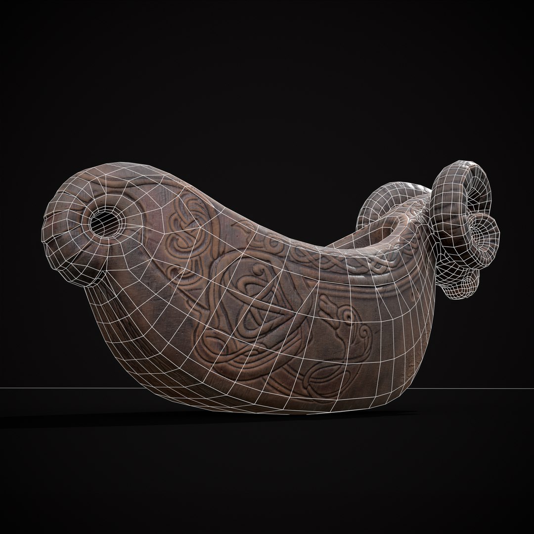 Ram Drinking Vessel 3D model - TurboSquid 2092273