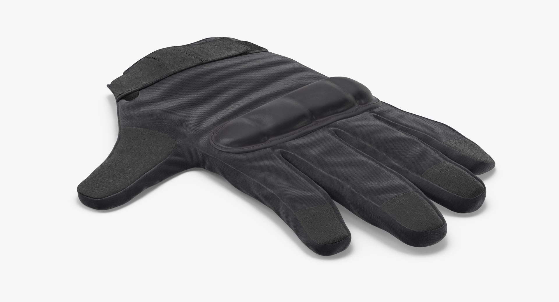 3d Police Riot Gear Glove Model