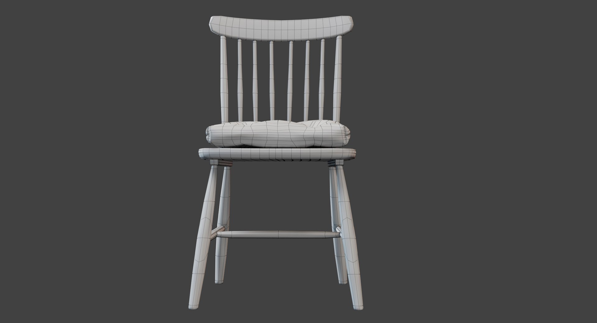 Realistic Dining Chair Model - TurboSquid 1518103