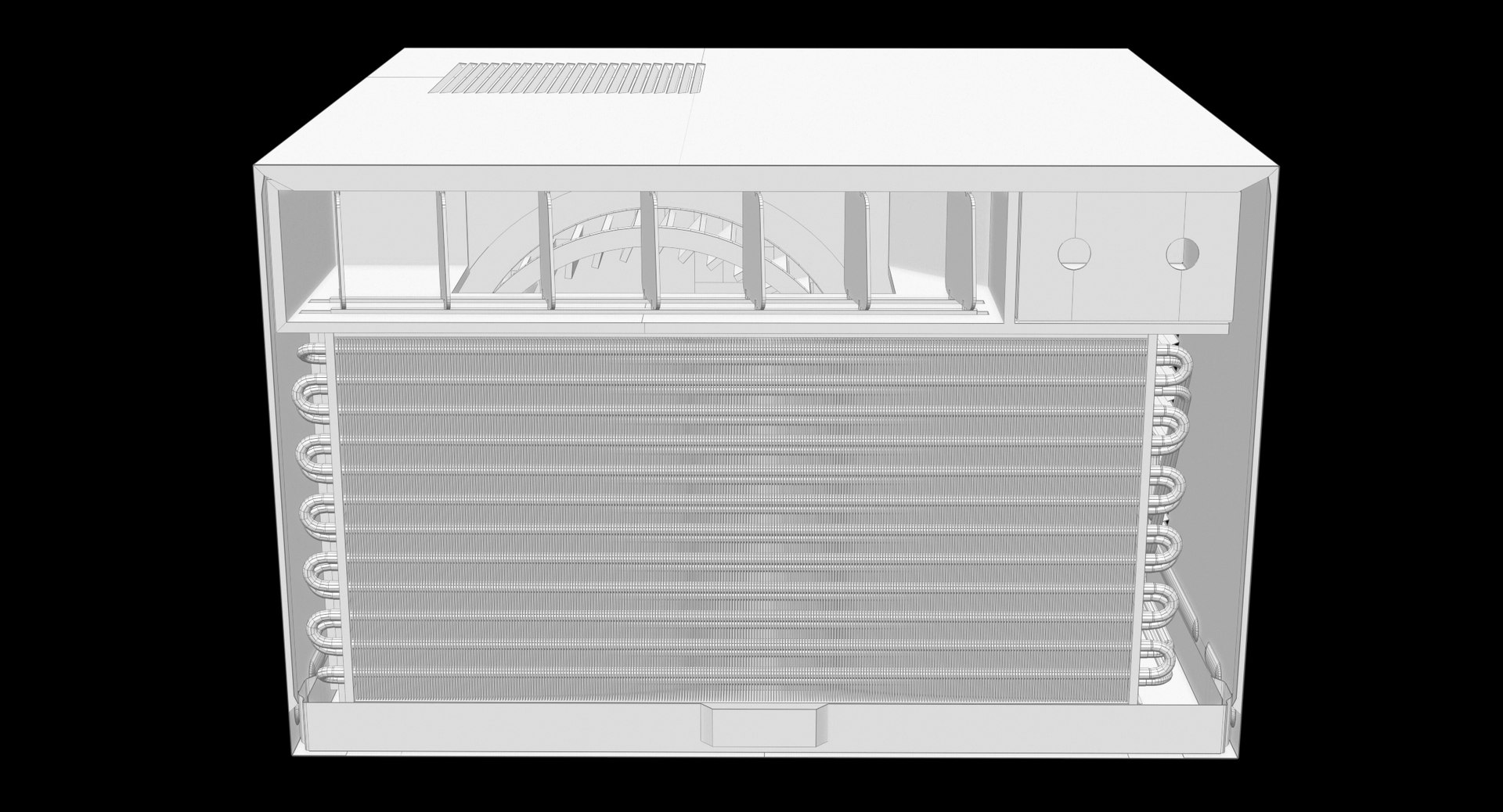 3D Photoreal Window Air Conditioner - TurboSquid 1317696