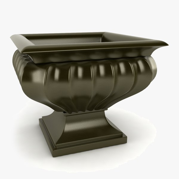 d square urn 3ds