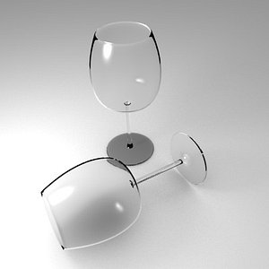Wine Glass Lightwave Models for Download | TurboSquid
