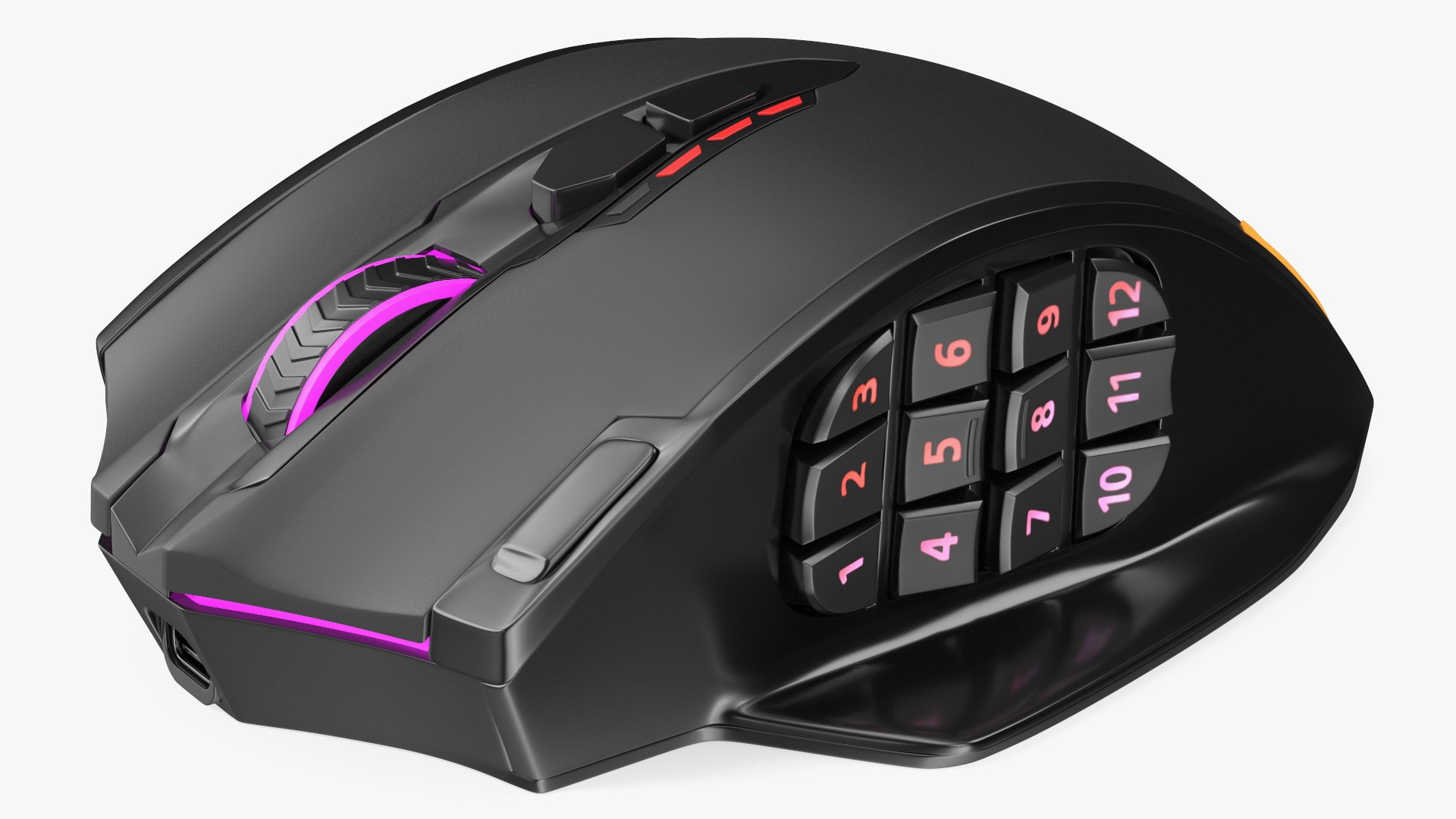 Reddragon IMPACT ELITE Wireless RGB Gaming Mouse 3D Model - TurboSquid ...