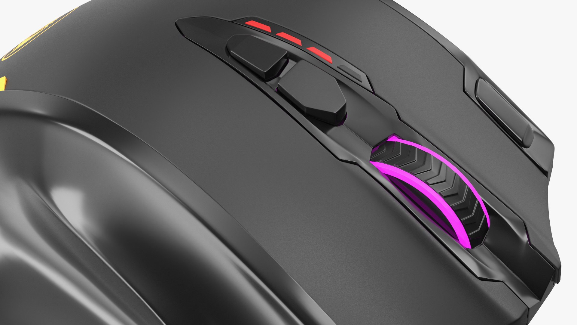 Reddragon IMPACT ELITE Wireless RGB Gaming Mouse 3D model - TurboSquid ...